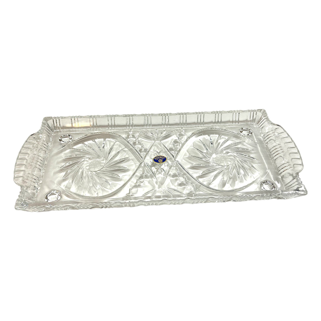 Bohemia Crystal Tray -36x15 cm – Sheffield egypt