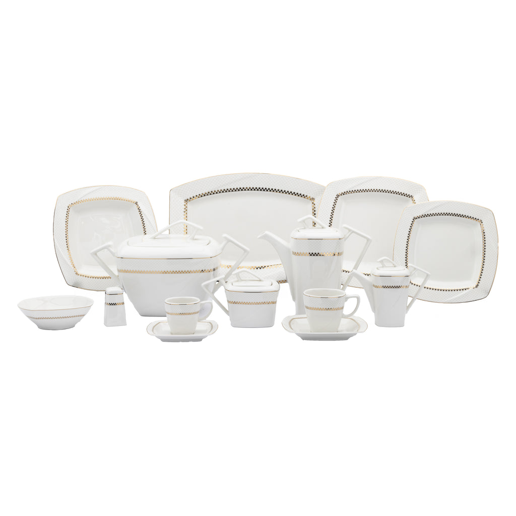 RAK Dinner Set, 123 Pieces -Porcelain – Sheffield egypt