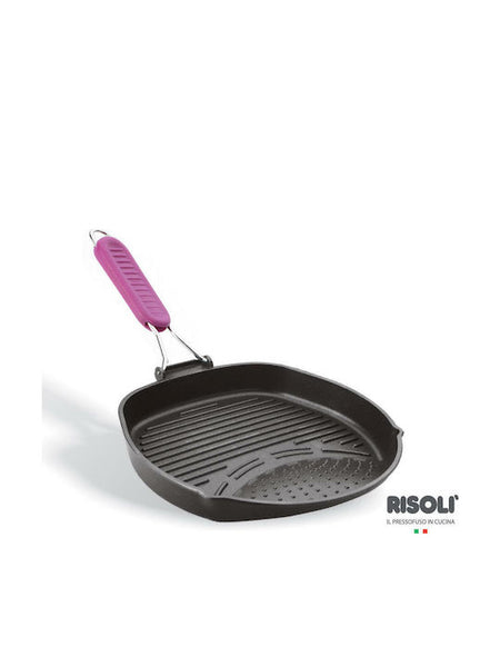 Risoli Grill with Pink Folding Handle -32 cm – Sheffield egypt